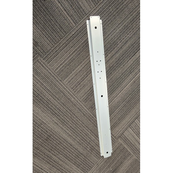 Iron Sleek Mounting Base Plate (Galvanized Powder White)